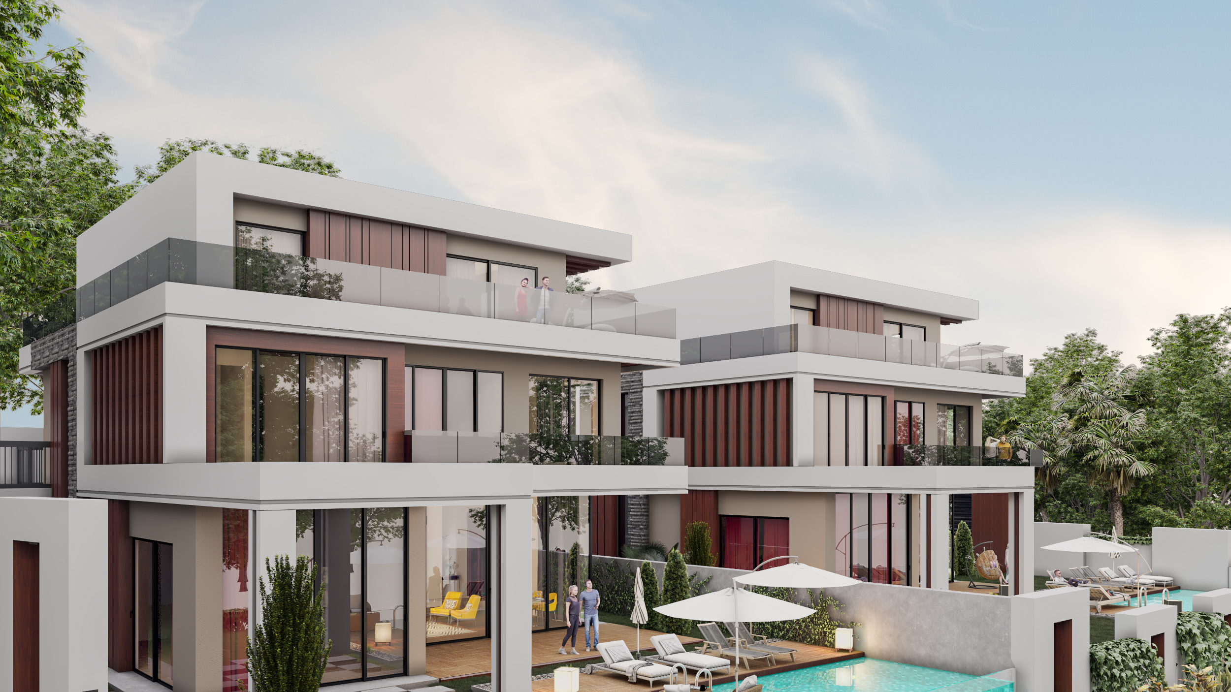 New Luxurious villa project with panoramic view - Sweet Homes Cleopatra